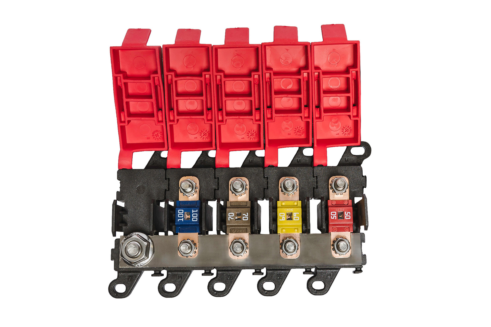 Allspark Busbar suits Midi Fuse Holders - 5 Hole | Offroad Living