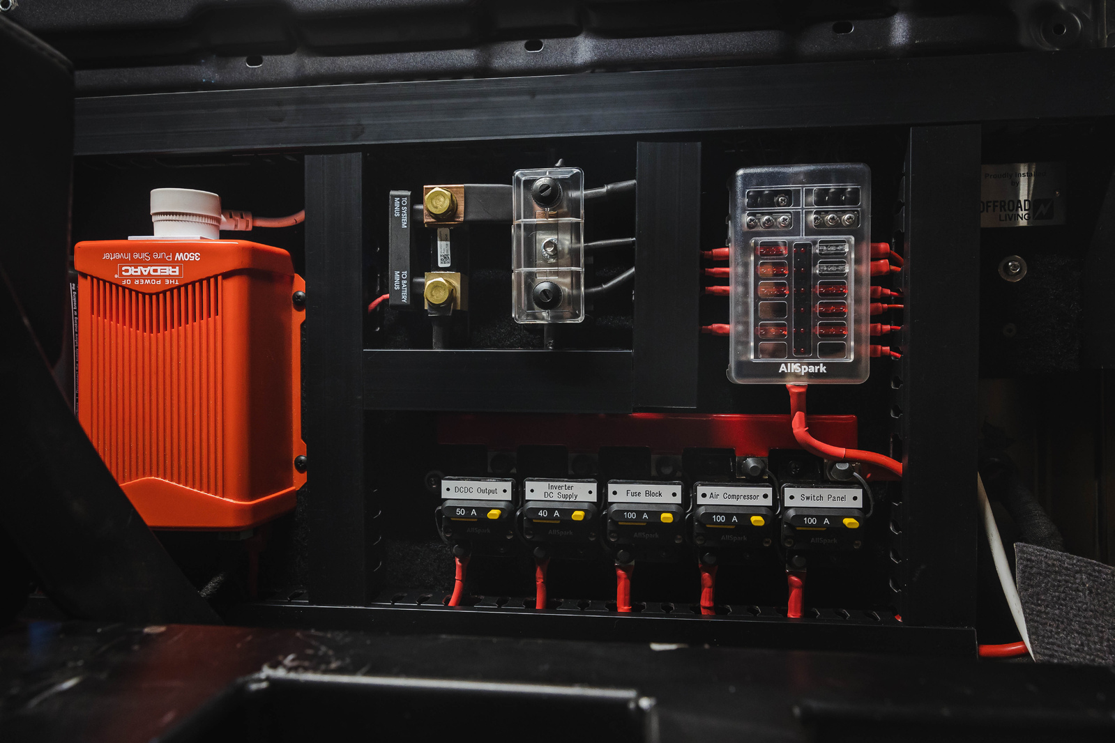 AllSpark Surface Mount Fuse block with indication light - 12 Way ...